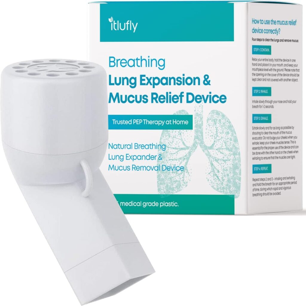 Lung Expansion, Mucus Relief Device, Hand-Held Breathing Trainers ...